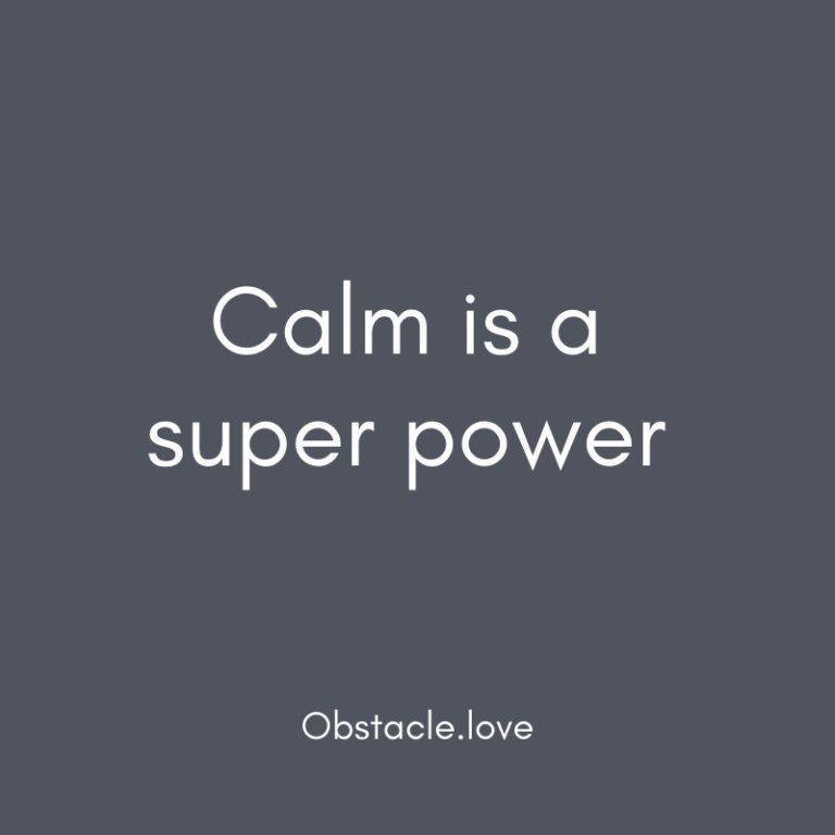 How to Stay Calm When Facing Uncertainty - Obstacle.love